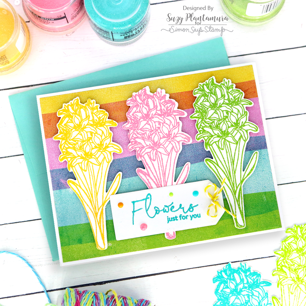 One Stamp, Five Ways: Flowers for You