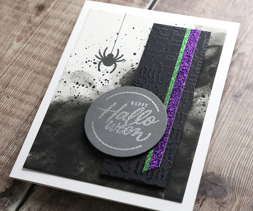 Spooky Spider Halloween Card with Kristina Werner