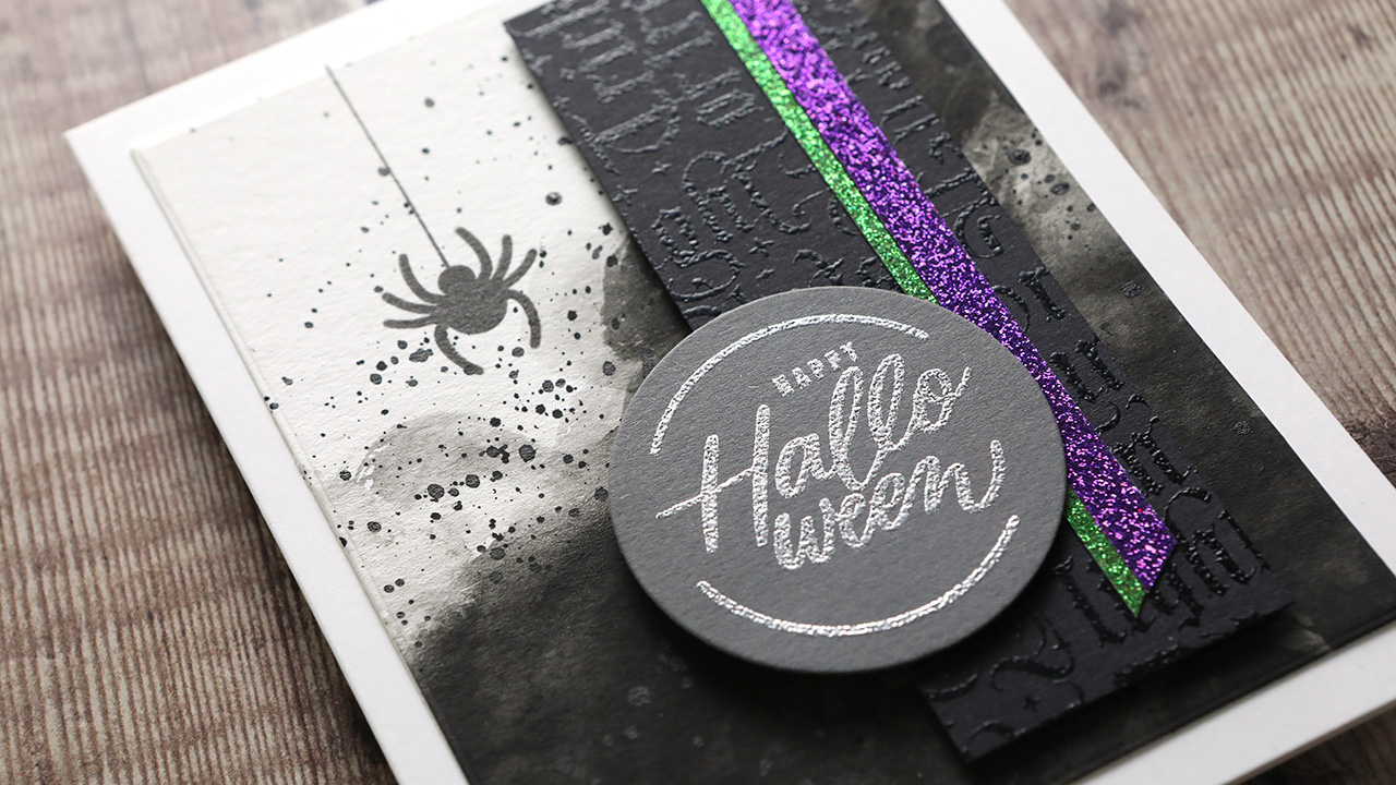 Spooky Spider Halloween Card with Kristina Werner