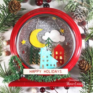 Mixed Media: Tim Holtz Christmas Curio Clock