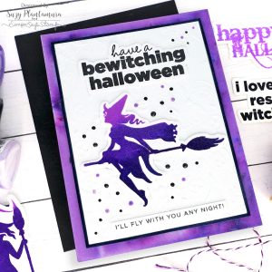 One Stamp, Five Ways: Witch Please