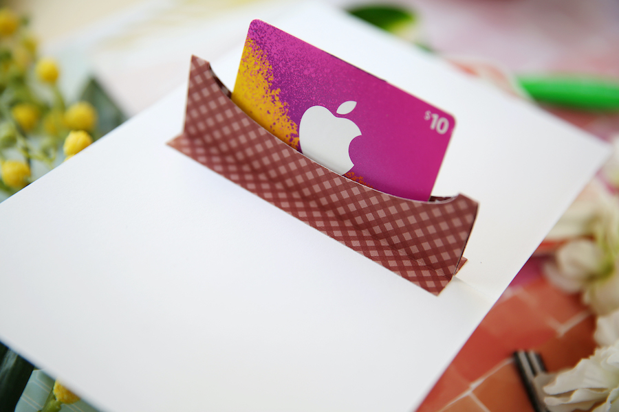 5 Ways in 5 Days Crafty Series: DAY 1: Gift Card Gifting