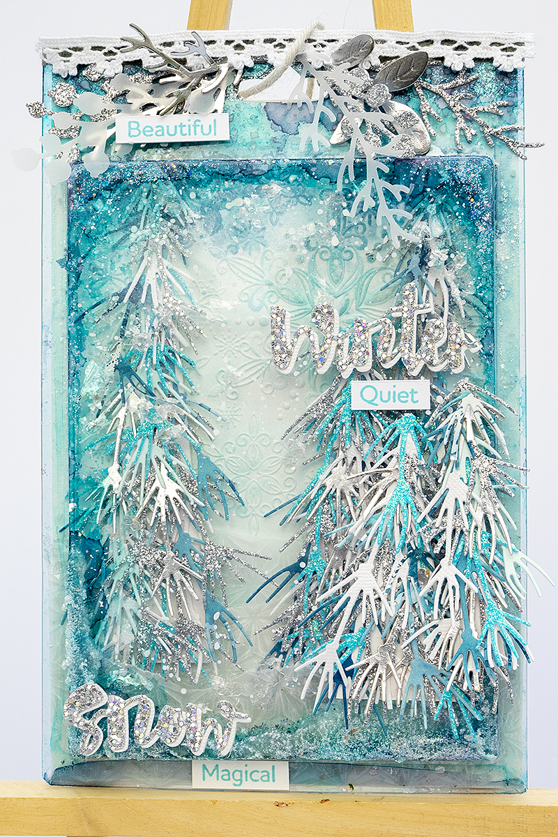 How to: Winter Magic Shaker Box!