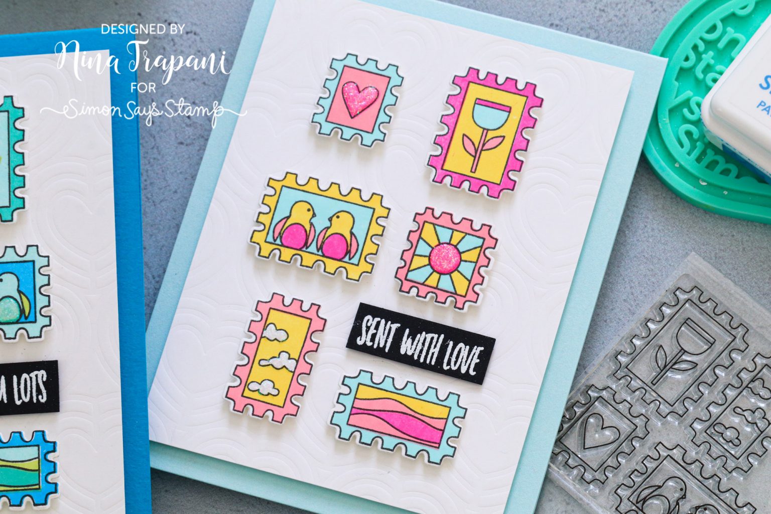 Color Your Stamps in 4 Easy Steps! Studio Monday with Nina-Marie