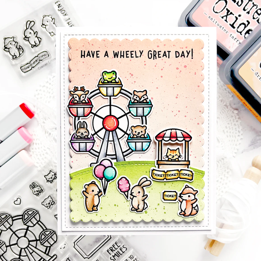 JUST RELEASED! New Lawn Fawn Spring collection!