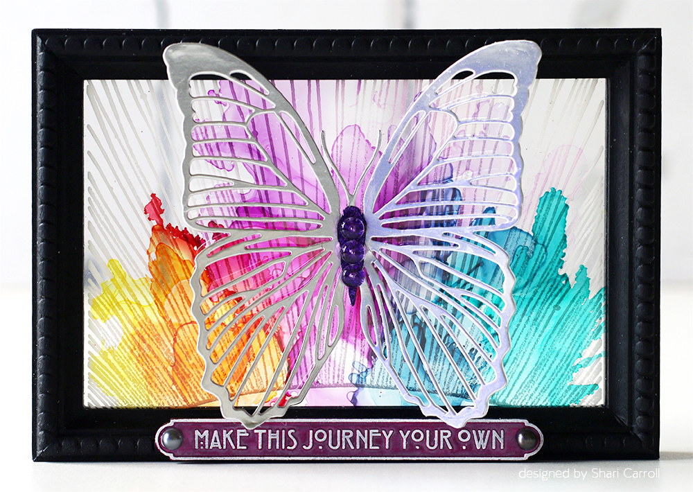 Mixed Media with Shari Carroll: See Thru Frame