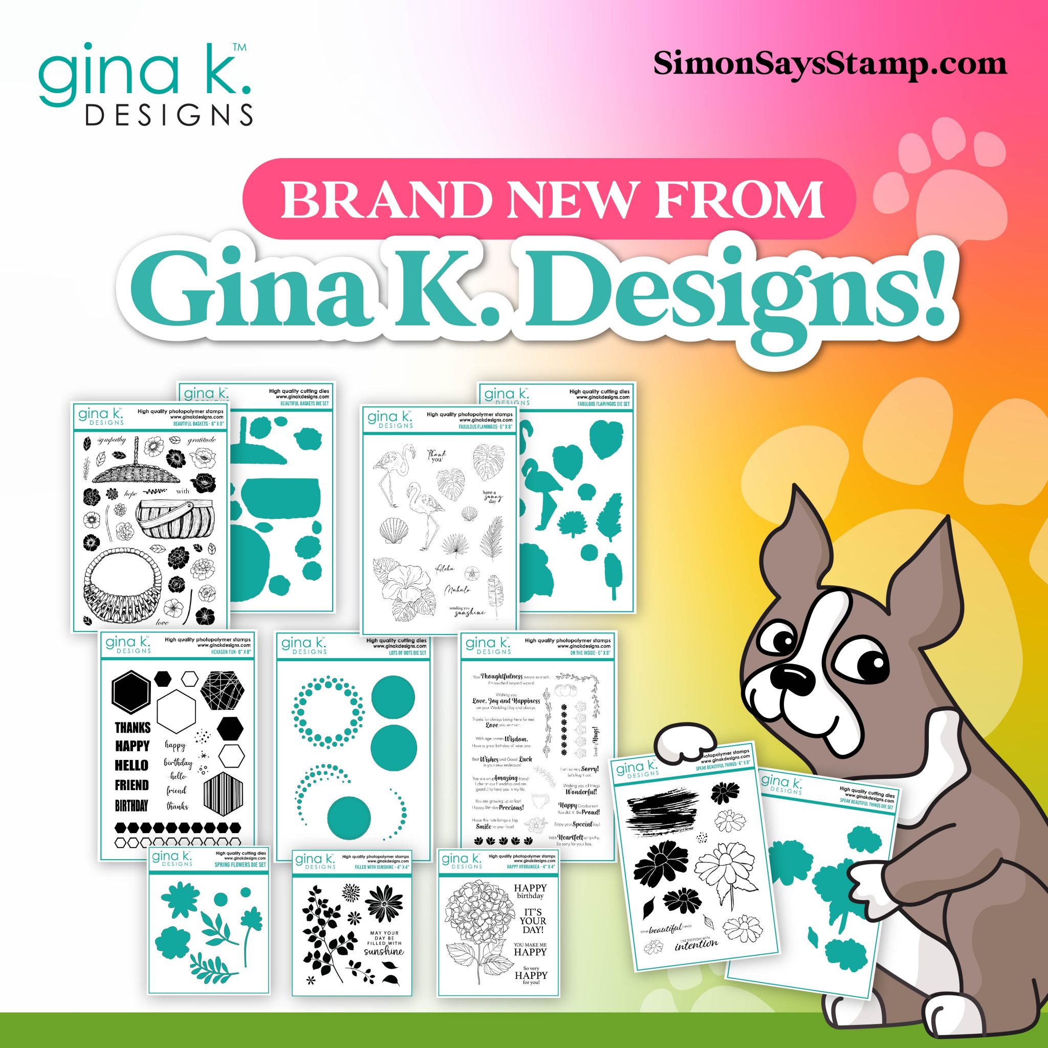 New Gina K Designs Collection: SHIPPING NOW!