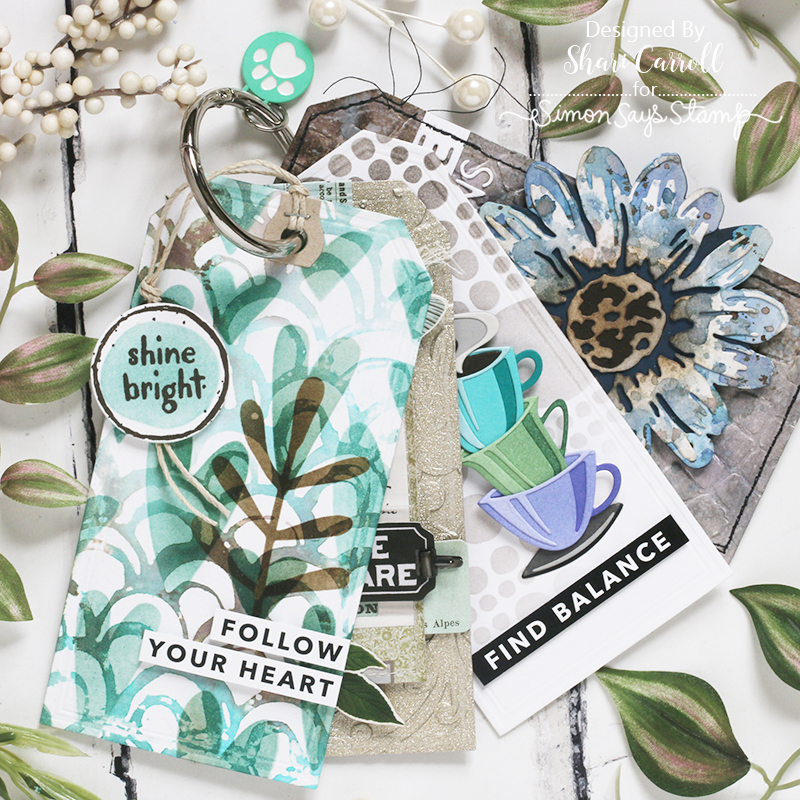 Art Journaling with Shari Carroll: Multi-Layered Stenciling