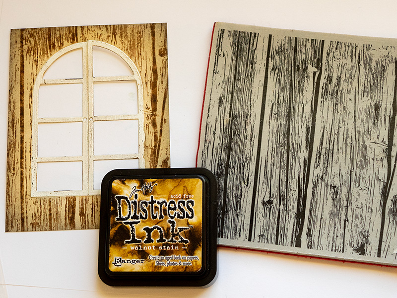 Mixed Media Window Shaker Card!