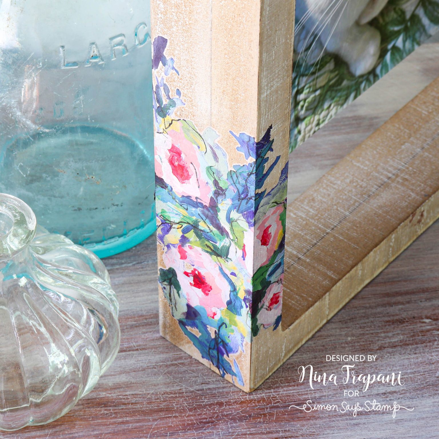 Easy + Trendy Way to Decorate Frames! Not a Card with Nina-Marie