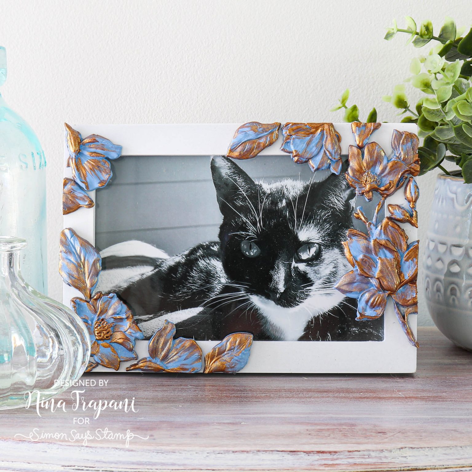 Easy + Trendy Way to Decorate Frames! Not a Card with Nina-Marie