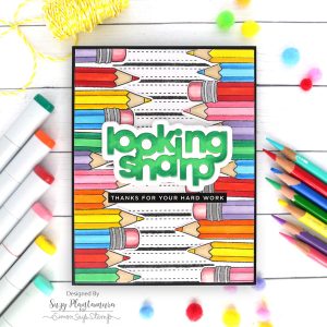 One Stamp, Five Ways: The Write Stuff