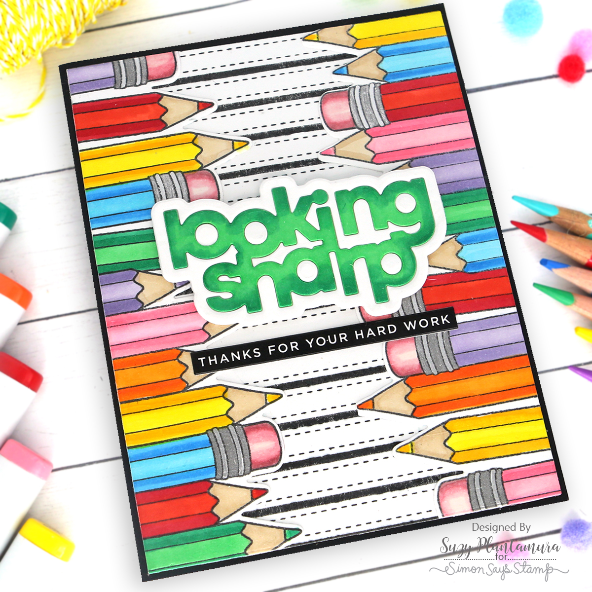 One Stamp, Five Ways: The Write Stuff