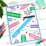 One Stamp, Five Ways: The Write Stuff