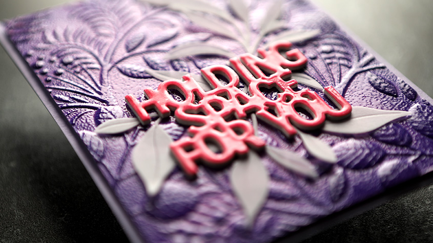 5 Ways in 5 Days Crafty Series DAY 2: Embossing Glazes