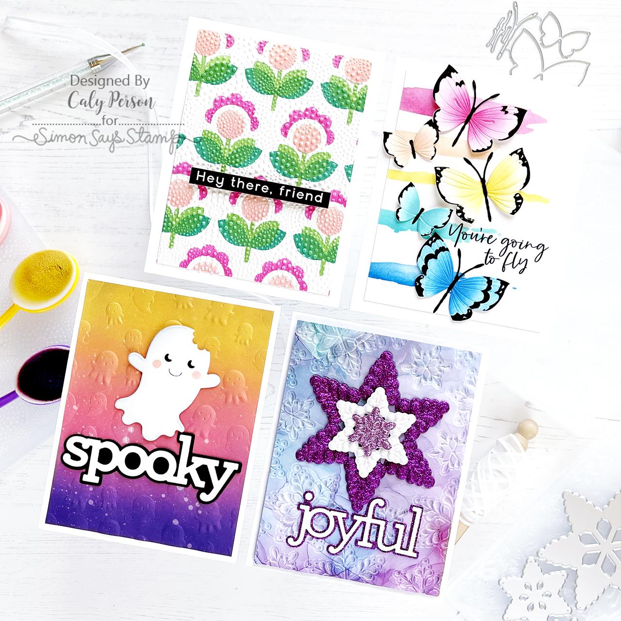 5 Ways in 5 Days Crafty Series BONUS DAY: Embossing Folders!