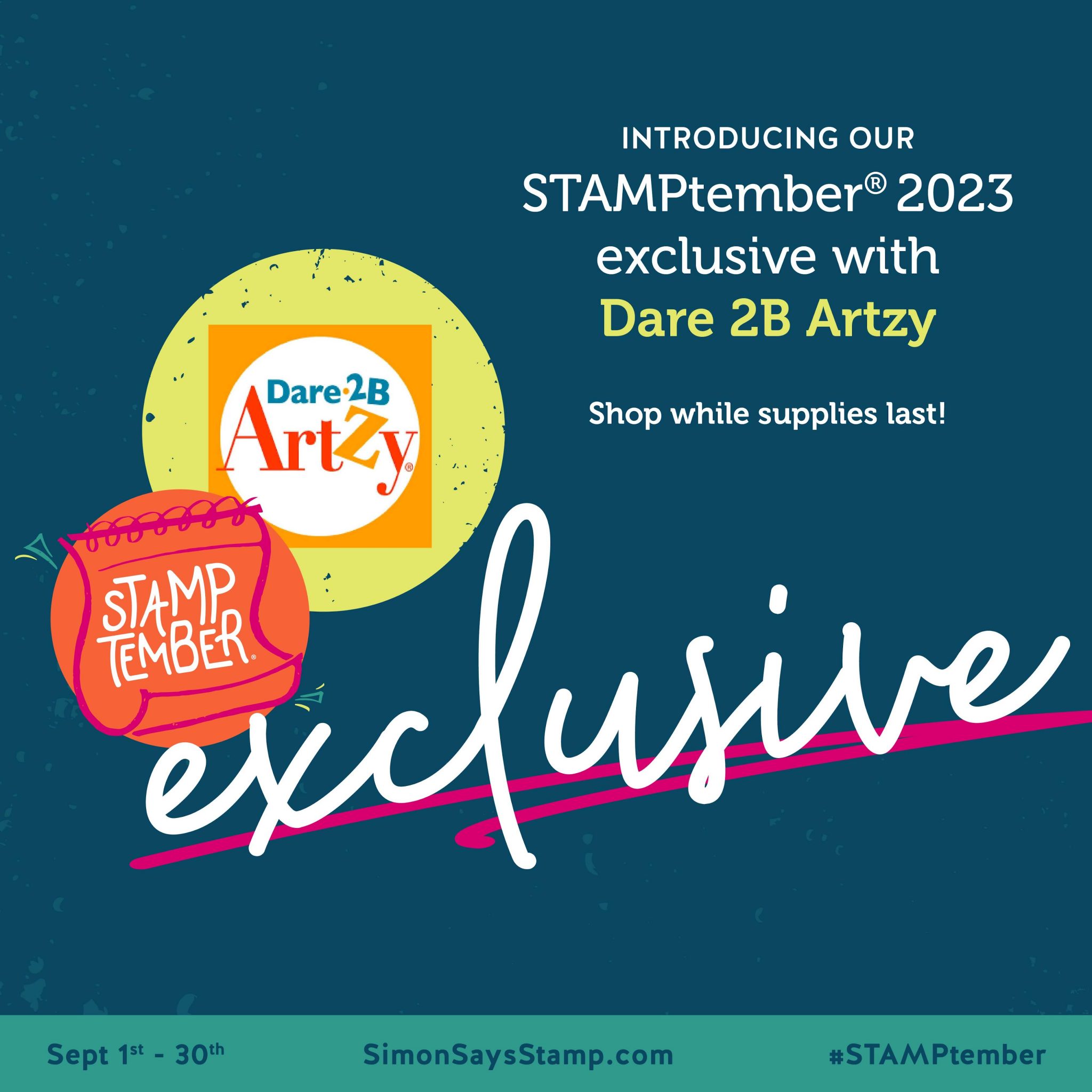 Dare 2B Artzy STAMPtember® 2023 Exclusive Collaboration!