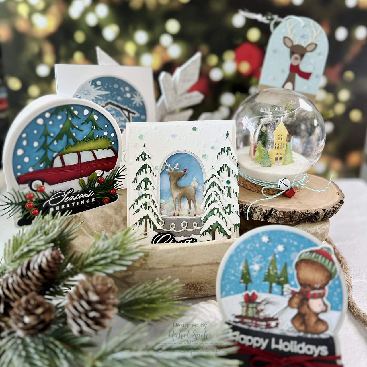 The five ways of creating Snow Globes included into today’s FREE class ...