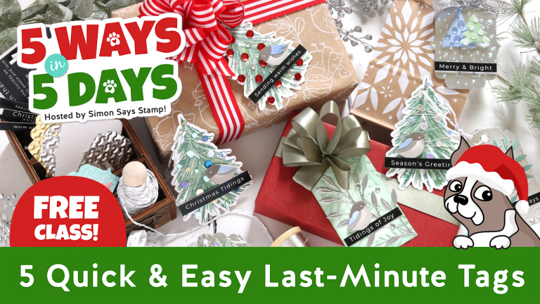 5 Ways in 5 Days Crafty Series: Bonus 4: 5 Quick & Easy Last-Minute Tags