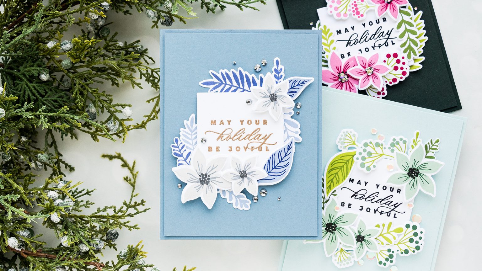 5 Ways in 5 Days Crafty Series: Bonus 1: 5 New Holiday Color Combos