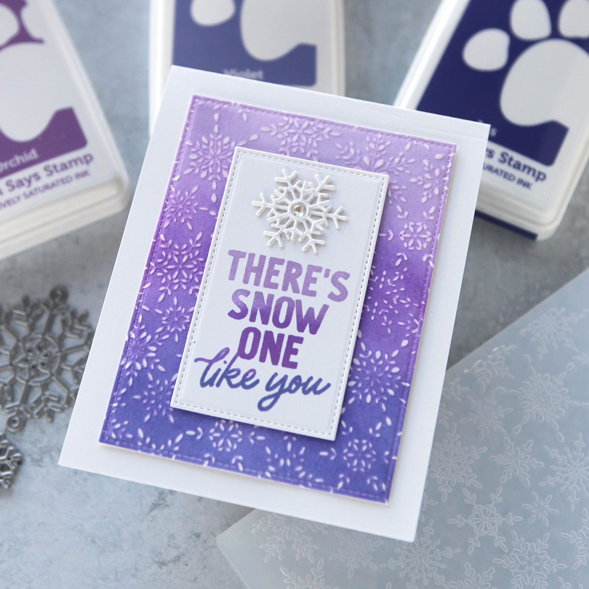 Card Kit Reveal and Inspiration: Don’t Flurry, Be Happy