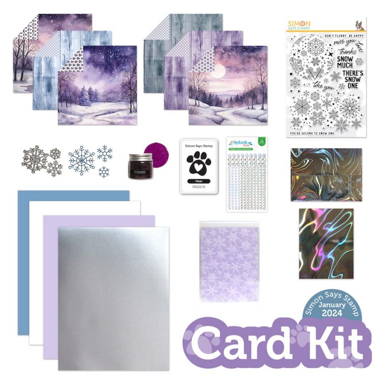 Card Kit Reveal and Inspiration: Don’t Flurry, Be Happy