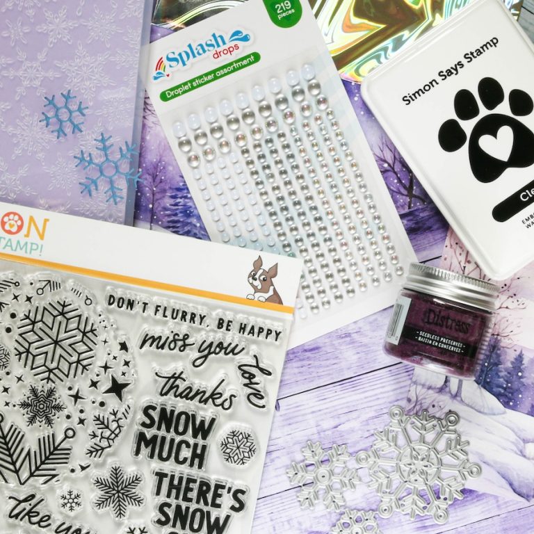 Card Kit Reveal and Inspiration: Don’t Flurry, Be Happy