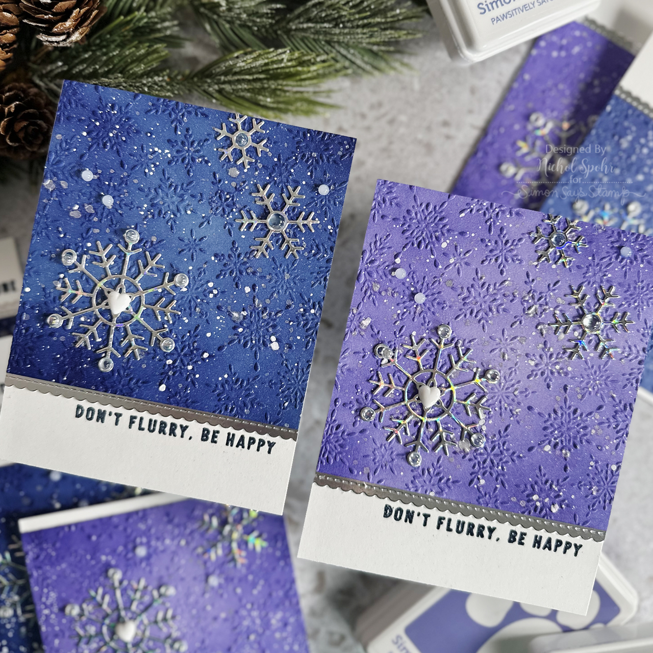 Make EIGHT cards with our January 2024 Card Kit!