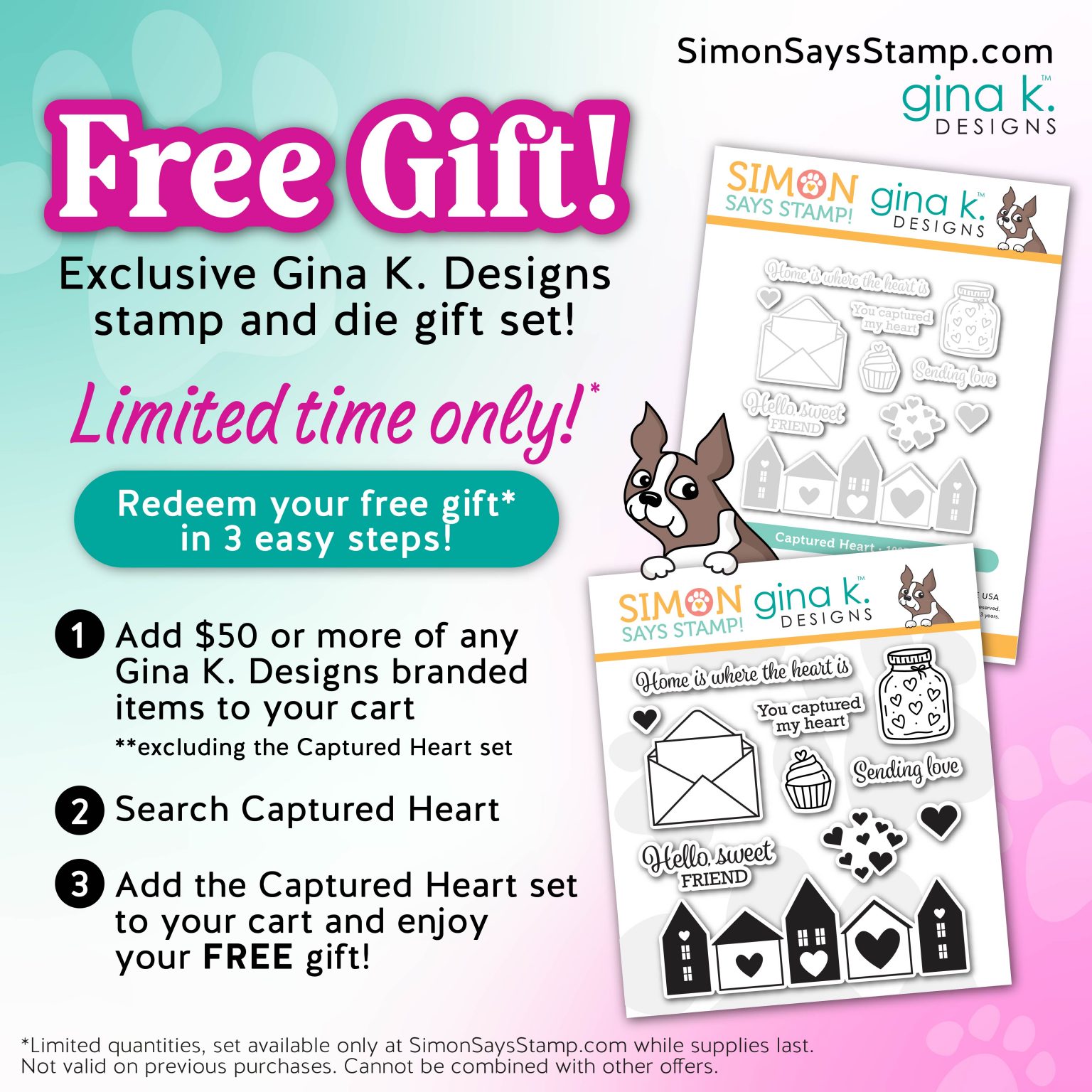 Surprise! Gina K Designs Limited Edition Exclusive Bundle Gift with ...