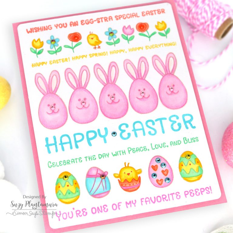 One Stamp, Five Ways: Easter Peeps