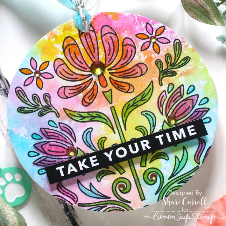 Art Journaling with Shari Carroll: Two Ways to Use Coordinating Stencils