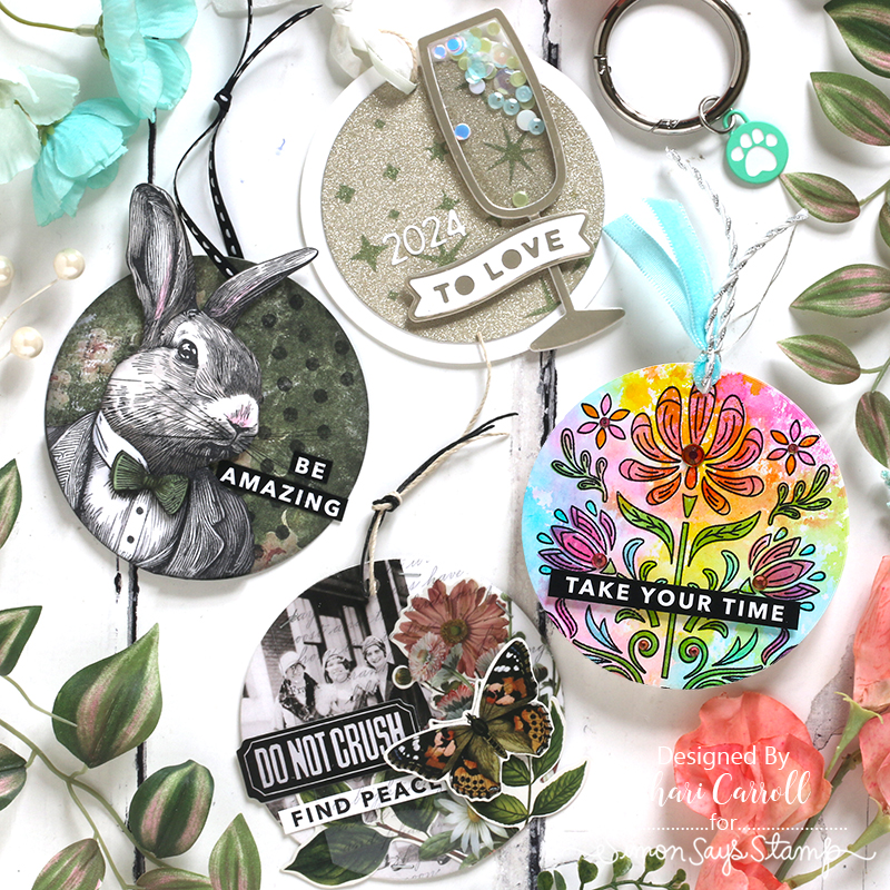 Art Journaling with Shari Carroll: Two Ways to Use Coordinating Stencils