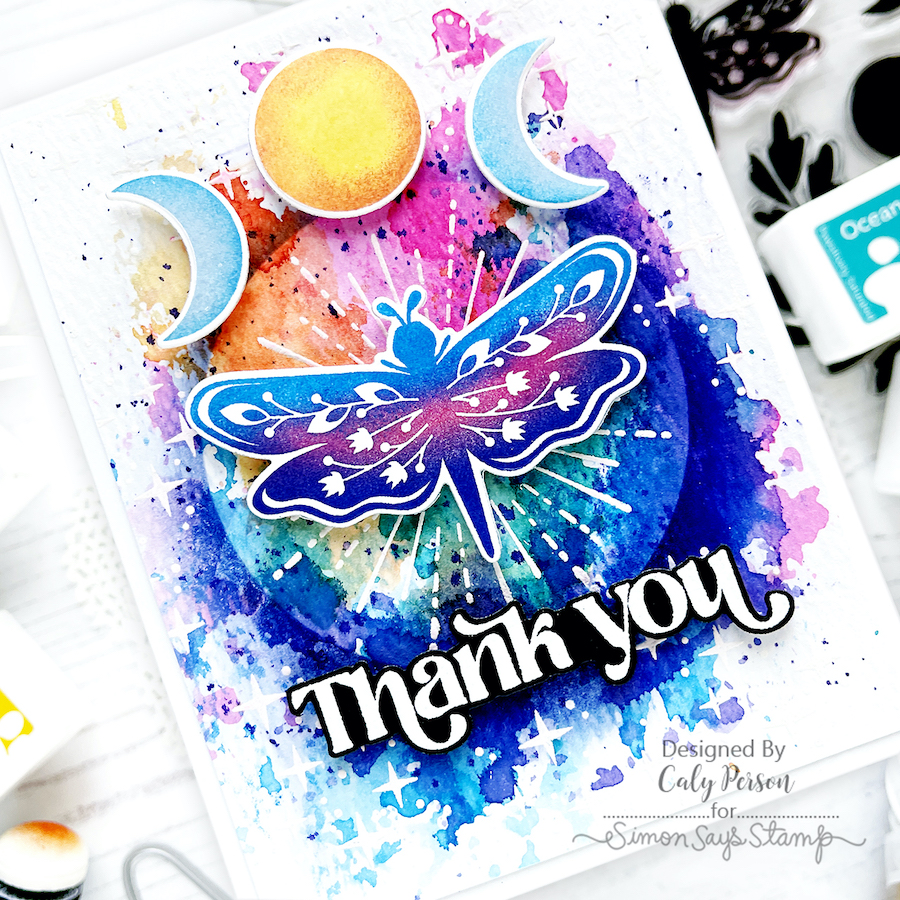 Create an OUT OF THIS WORLD Thank You Card with our Celestial Wishes ...