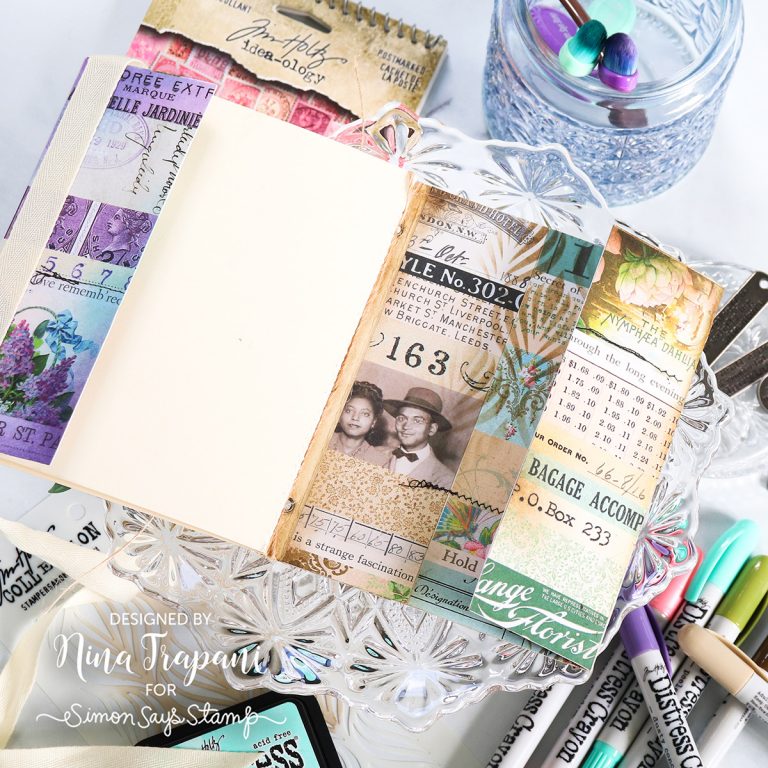 Nina-Marie Makes Book Making Simple with Tim Holtz’s New Release!