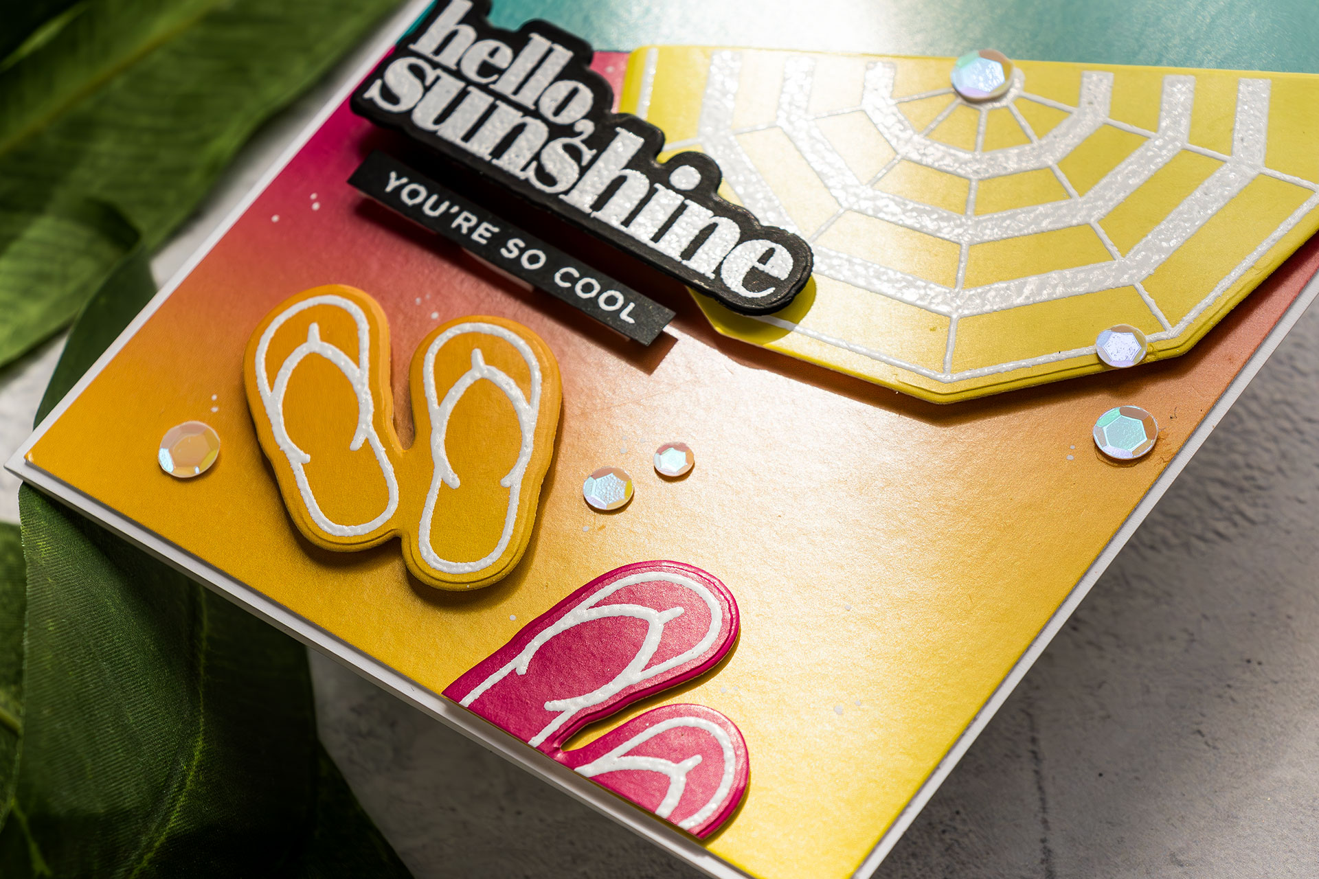 Summer Card Making with NEW Exclusive Color Blends Cardstock: Yippee ...