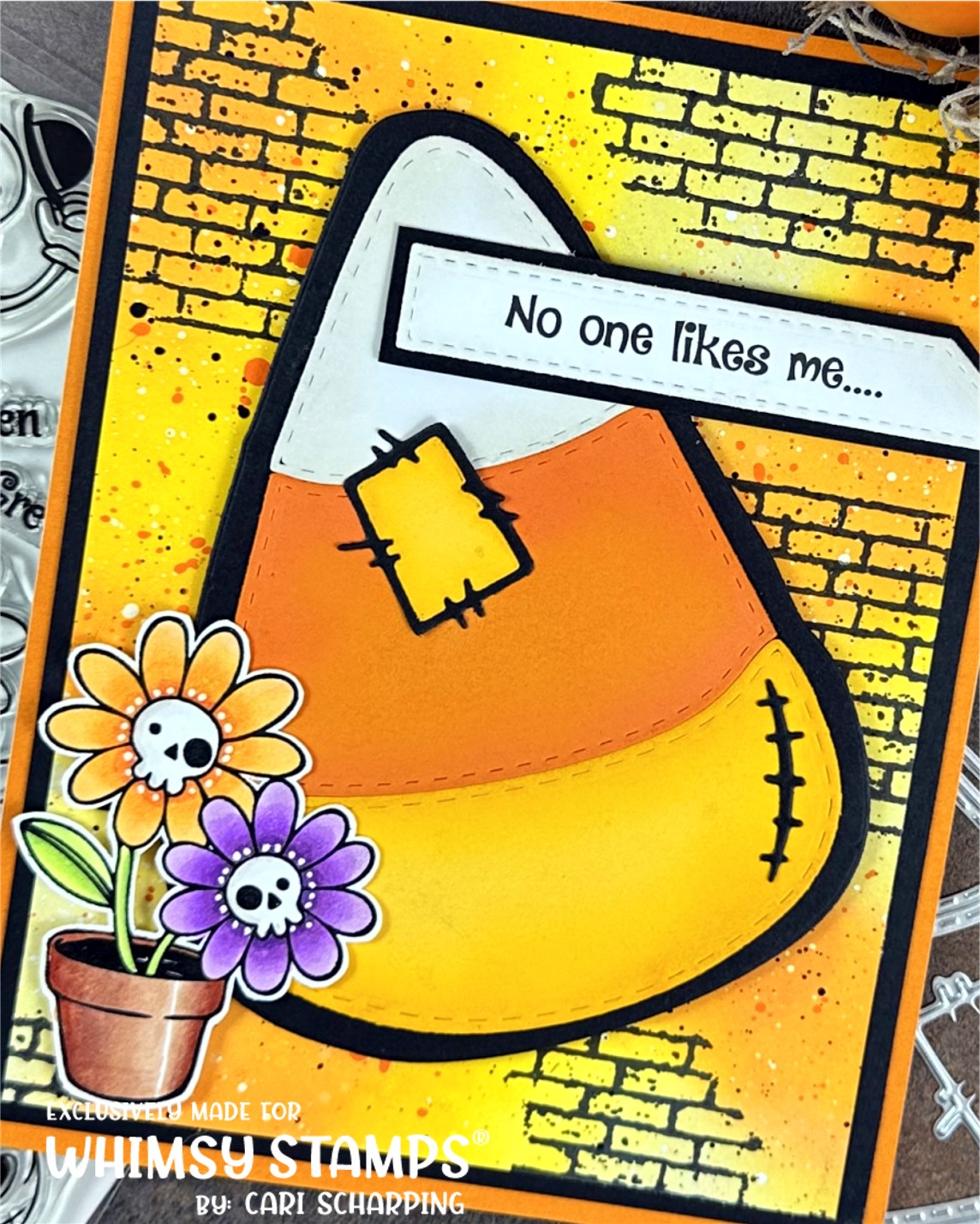 Whimsy Stamps Mixed Media Bits Clear…