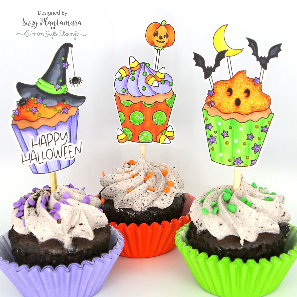 One Stamp, Five Ways: Spooky Sweets!