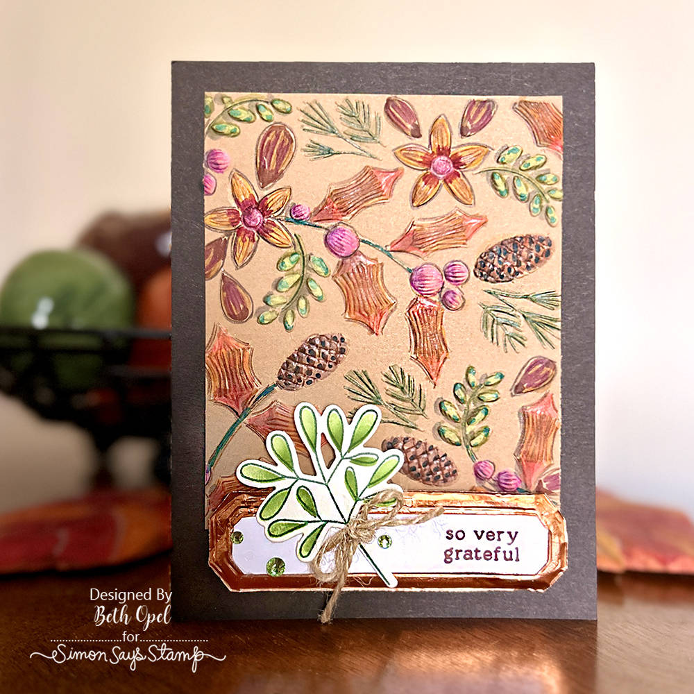 Card Kit Reveal and Inspiration: Two-Step Simple Leaves