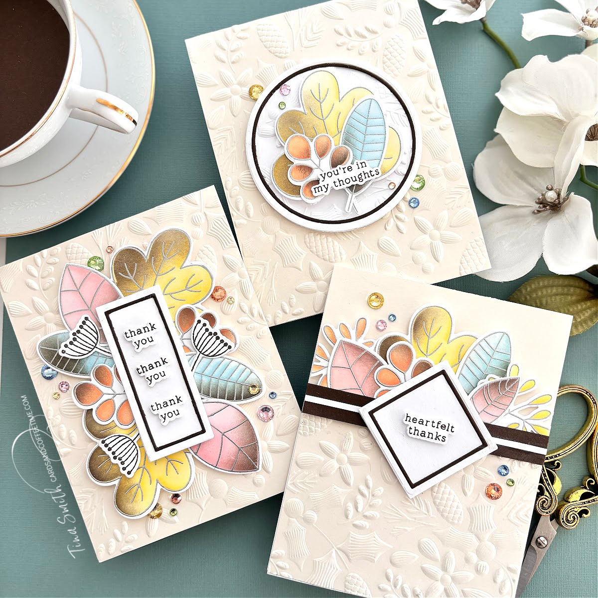 Card Kit Reveal and Inspiration: Two-Step Simple Leaves