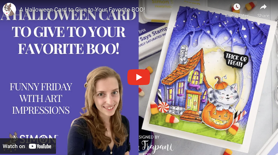A Halloween Card to Give to Your Favorite BOO! Funny Friday with Art ...