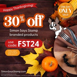 HUGE Thanksgiving Sale! One Day ONLY!