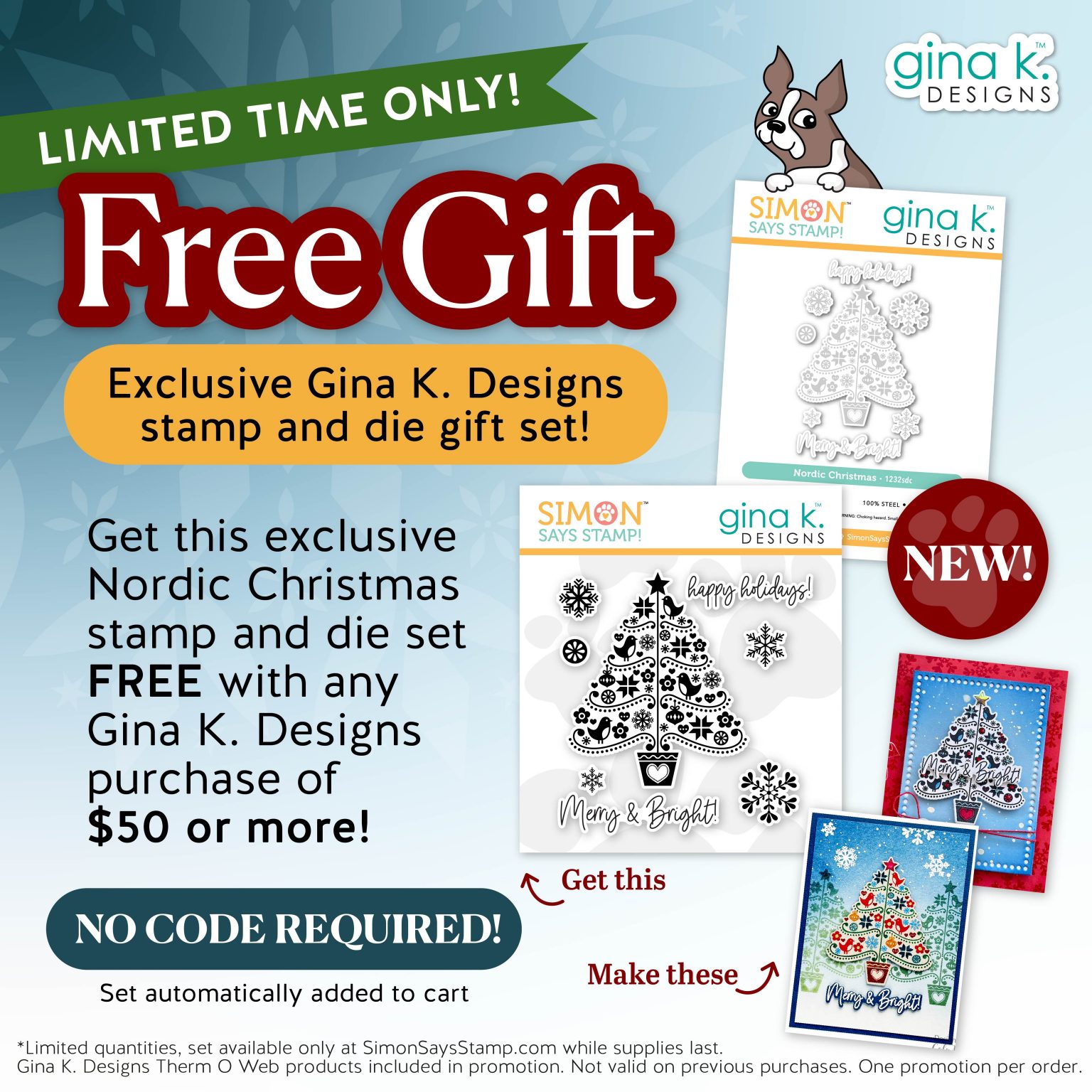 A Gina K Designs EXCLUSIVE Limited Edition Surprise Gift for You!