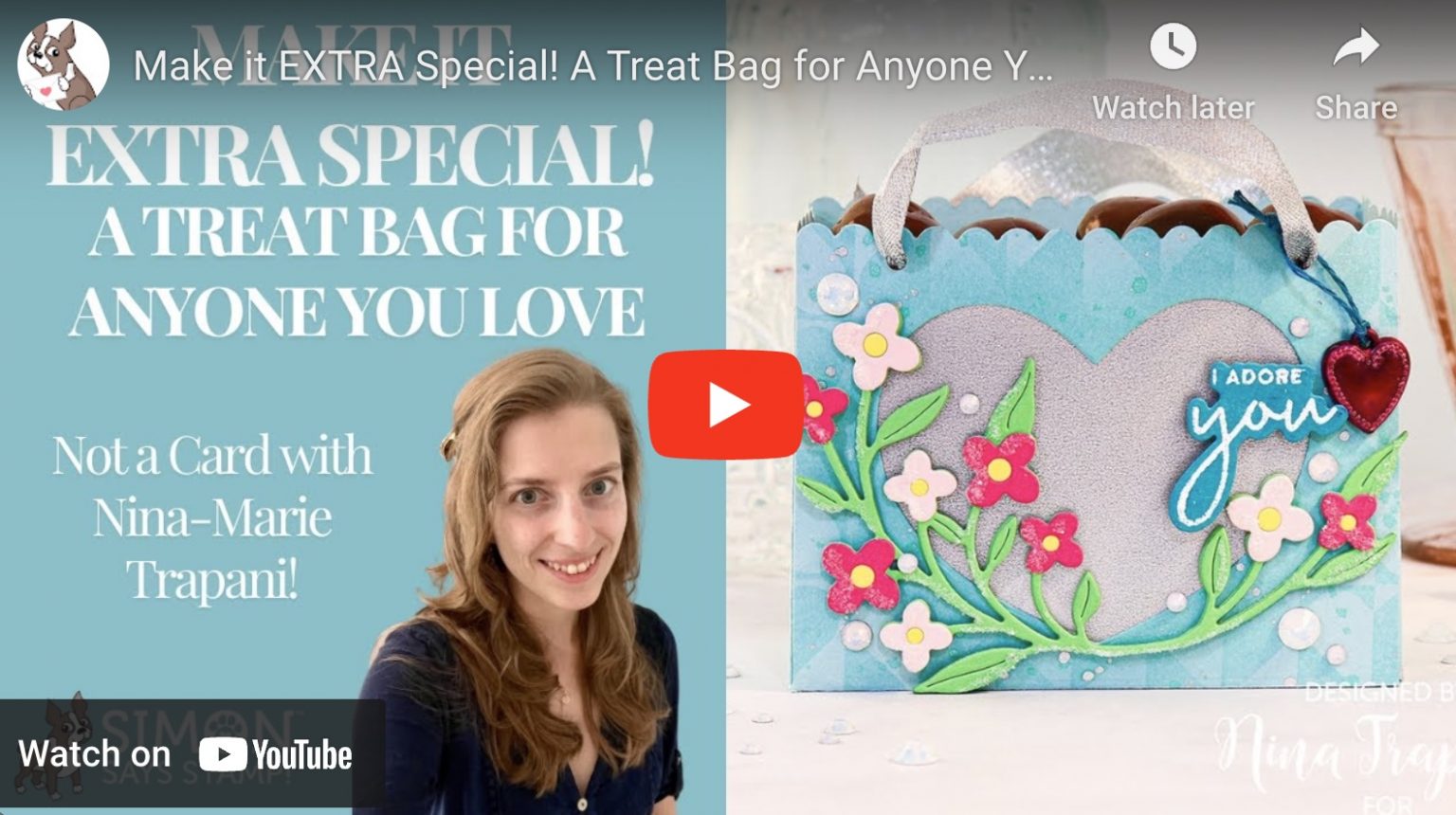 Make it EXTRA Special! A Treat Bag for Anyone You Love