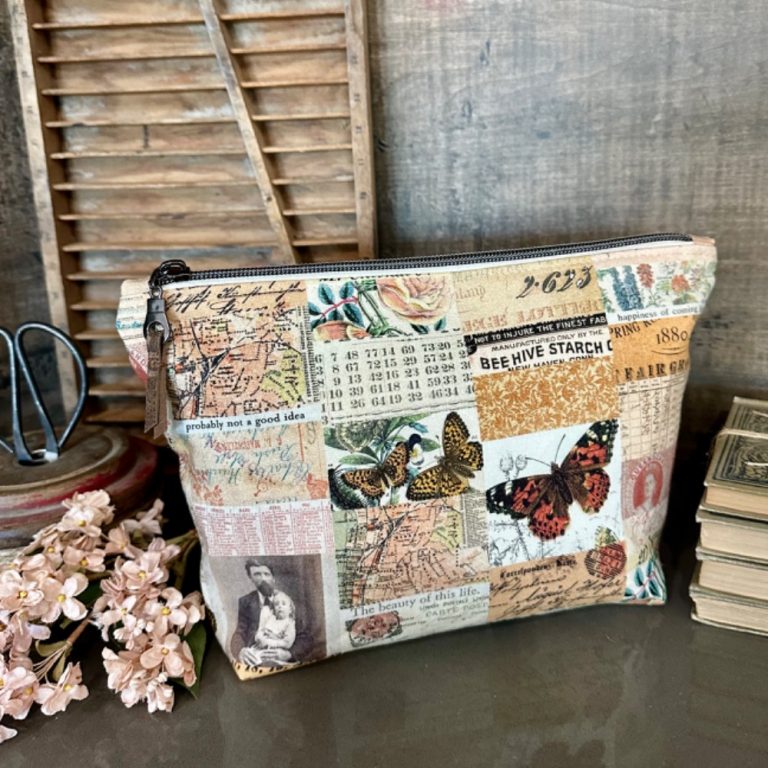 These Handmade Zipper Pouches are Approachable AND Make a GREAT GIFT!