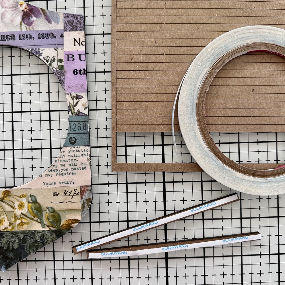 Vignette Tray Using NEW Tim Holtz idea-ology from the vault paper ...