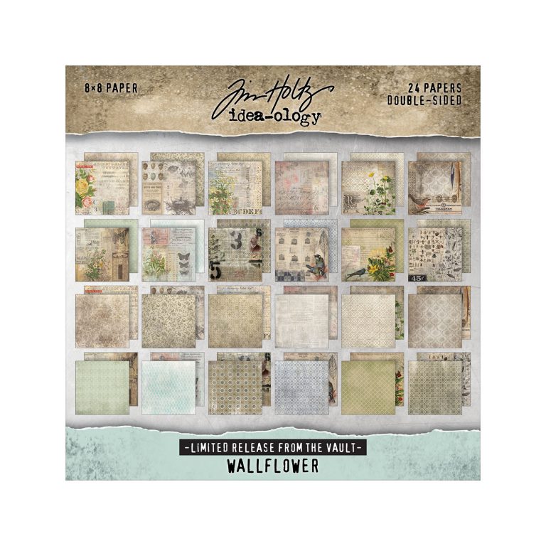 NEW Limited Edition Vault Tim Holtz idea-ology Paper Collections ...