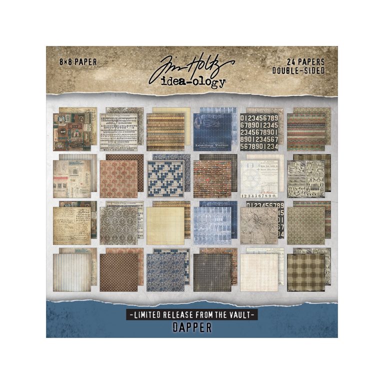 NEW Limited Edition Vault Tim Holtz idea-ology Paper Collections ...