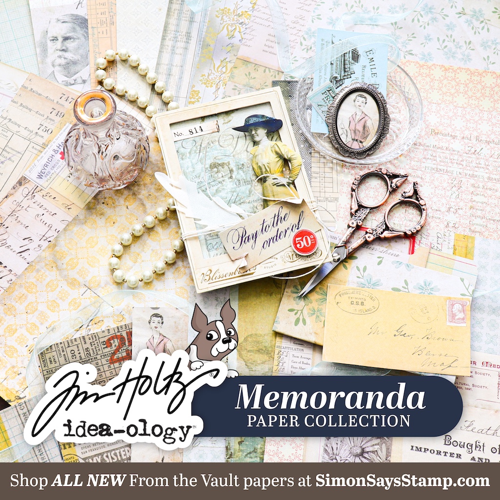 NEW Limited Edition Vault Tim Holtz idea-ology Paper Collections ...