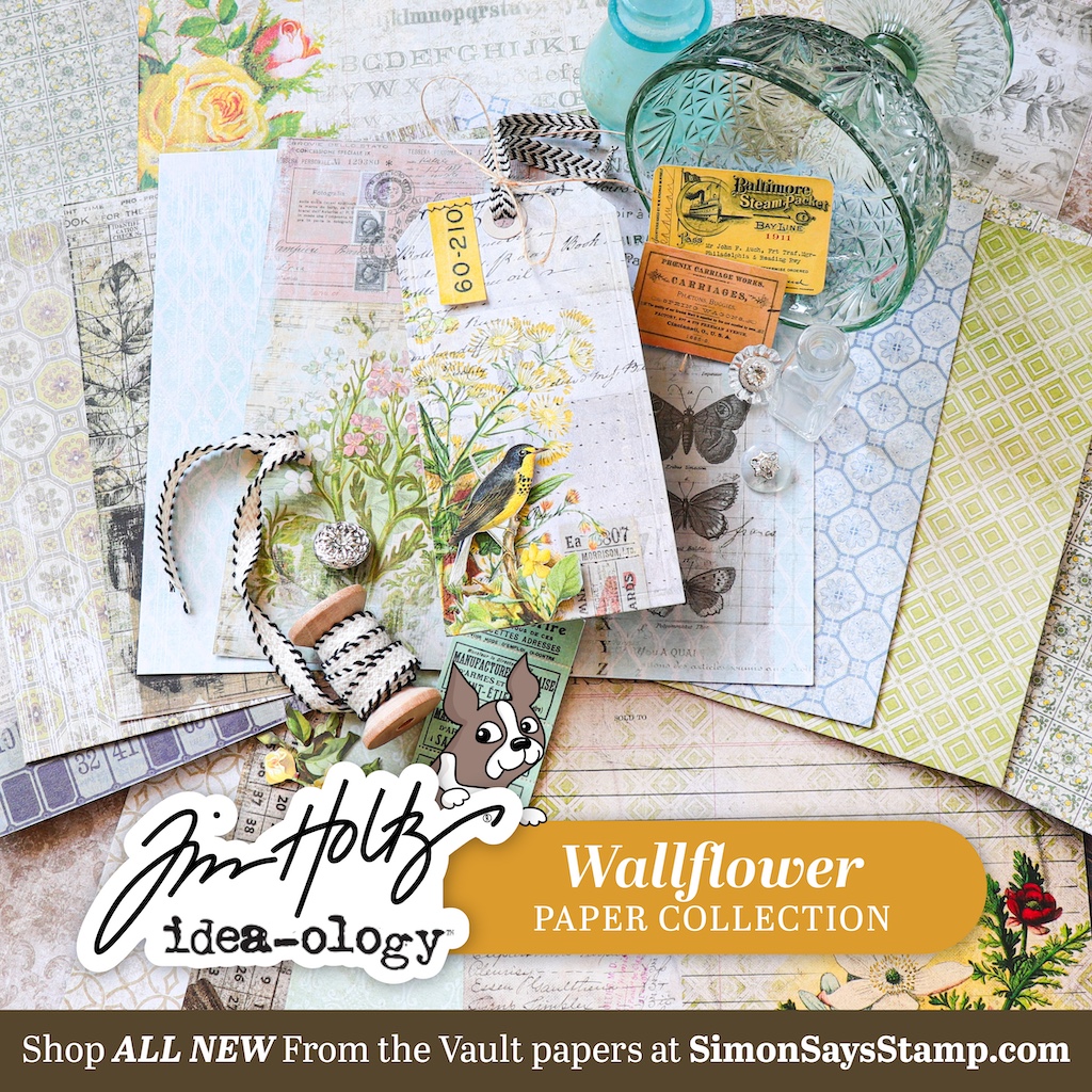 NEW Limited Edition Vault Tim Holtz idea-ology Paper Collections ...