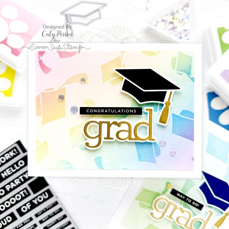 Colorful Personalized Graduation Cards | Let’s Get Crafty With Caly!